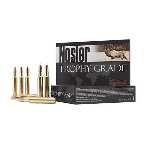 Nosler Trophy Grade .280 Ackley Improved 140 Grain Centerfire Rifle ...